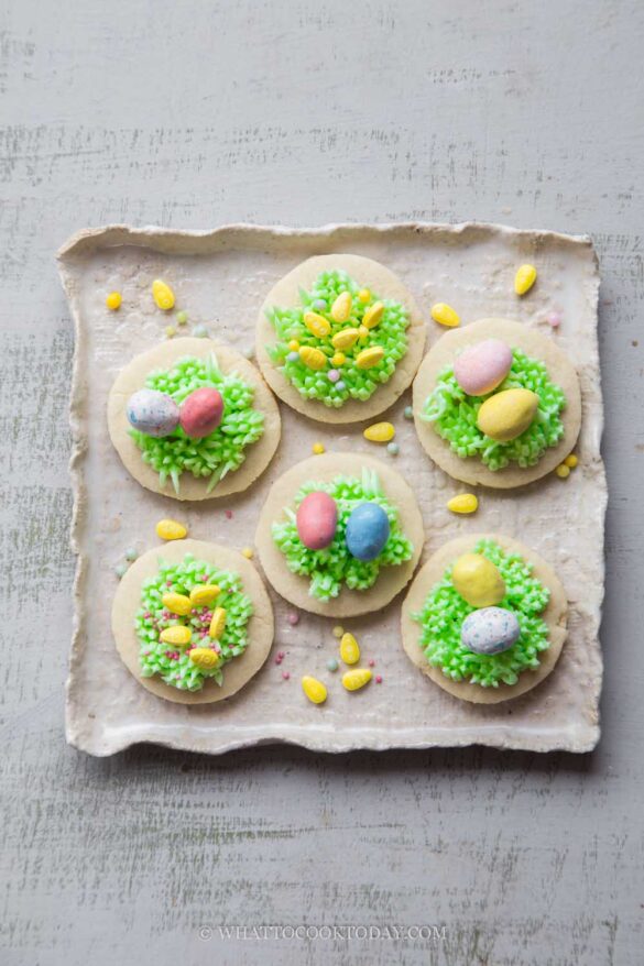 Easy Easter Egg Sugar Cookies