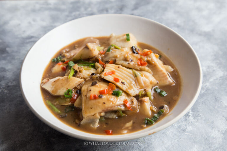 Stir-fried Fish Fillet with Black Bean Sauce