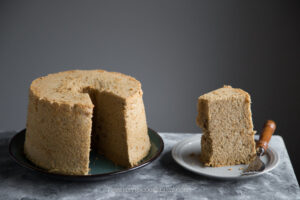 Soft and Fluffy Coffee Chiffon Cake