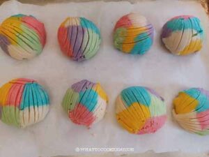 Unicorn Concha Pan Dulce (with a Poolish)