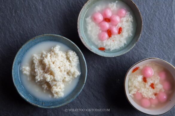 How To Make Jiu Niang/Lao Zao (Chinese Sweet Fermented Rice)