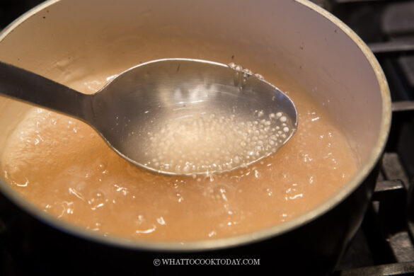 Honeydew Melon Sago Dessert (Sai Mai Lo)