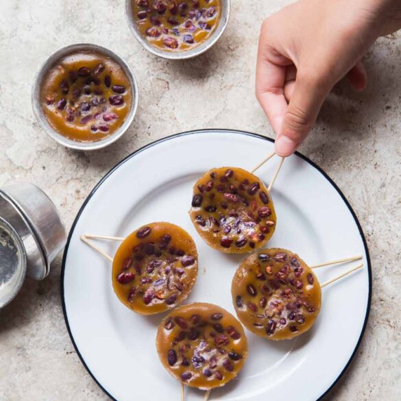 Red Bean Put Chai Ko (Hong Kong Sweet Red Bean Rice Pudding)