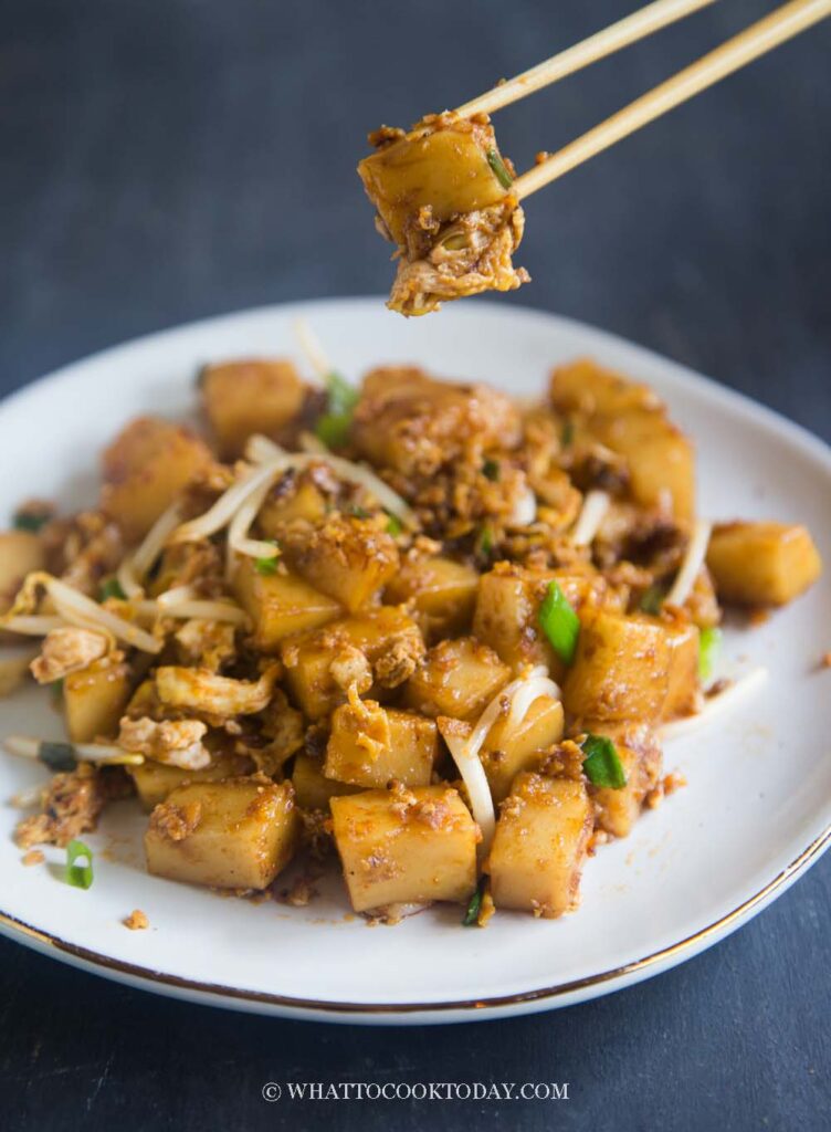 Char Koay Kak (with Homemade Rice Cake)