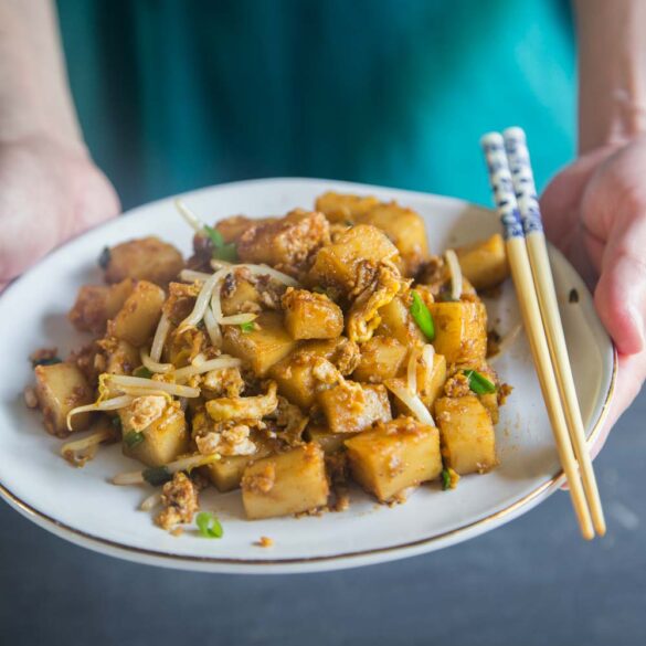 Char Koay Kak (with Homemade Rice Cake)
