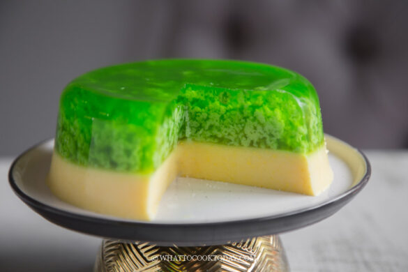 Butter Moss Pudding (Puding Lumut Mentega)