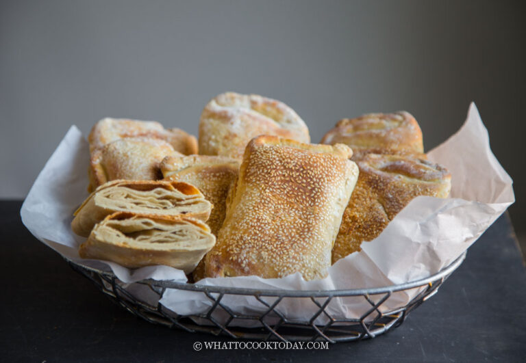 Shao Bing (Chinese Sesame Flat Bread)