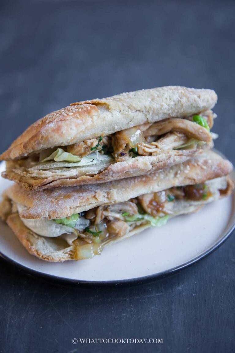 Shao Bing (Chinese Sesame Flat Bread)