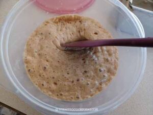 Apam Gula Merah/Apam Kampung (Palm Sugar Steamed Sponge Cake)