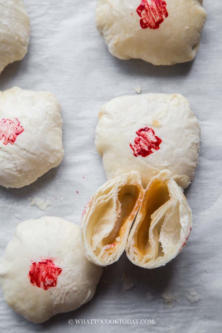 Taiwan Sun Cake (Taiyang Bing)