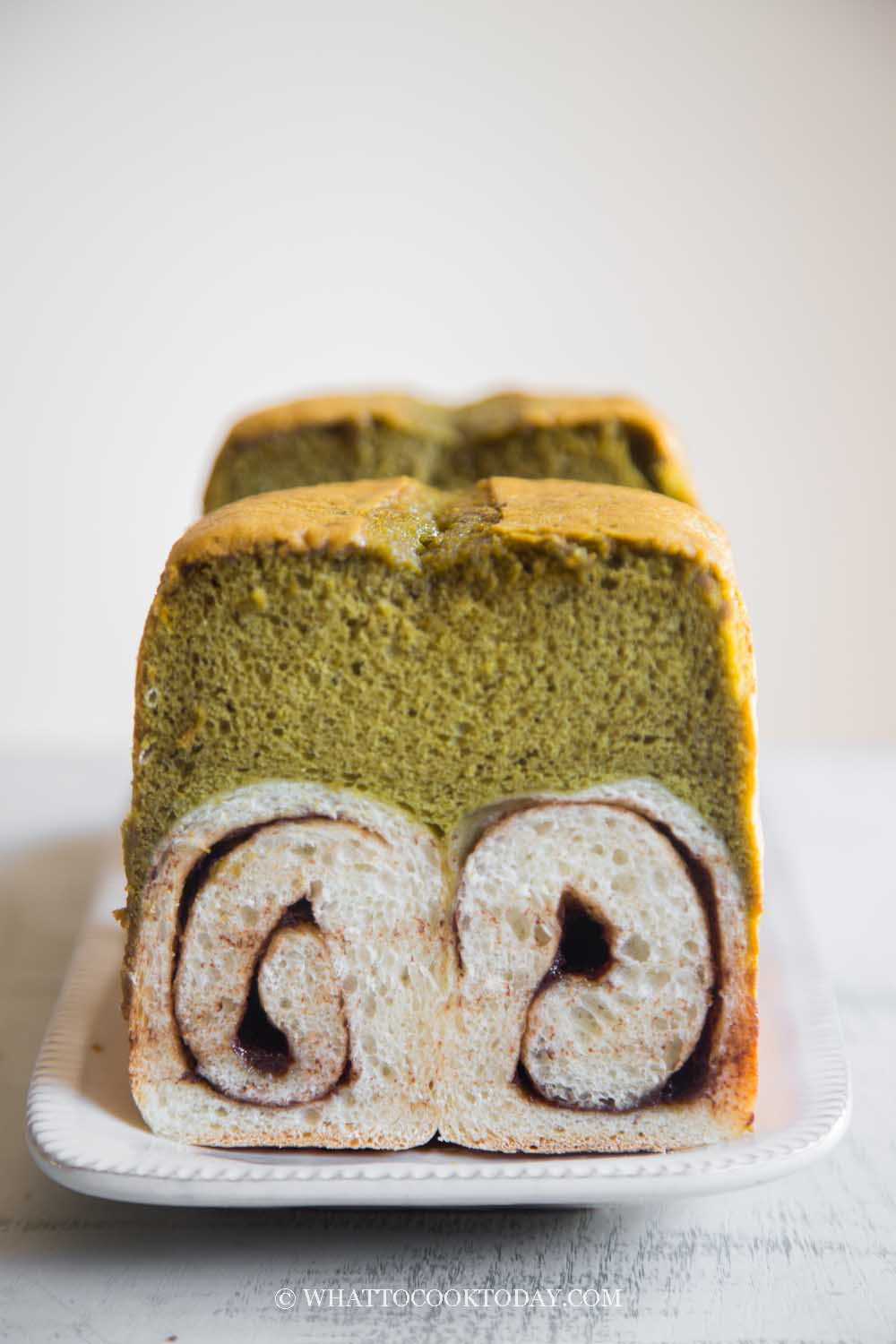 Matcha Nutella Bread Cake (Roti Cake) - with Sourdough Option