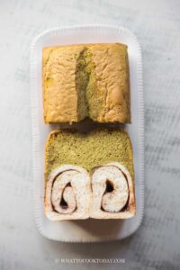 Matcha Nutella Bread Cake (Roti Cake) - with Sourdough Option