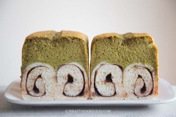 Matcha Nutella Bread Cake (Roti Cake) - with Sourdough Option