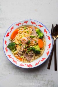 Mie Godog/ Mie Rebus Jawa (Javanese Boiled Noodle Soup)