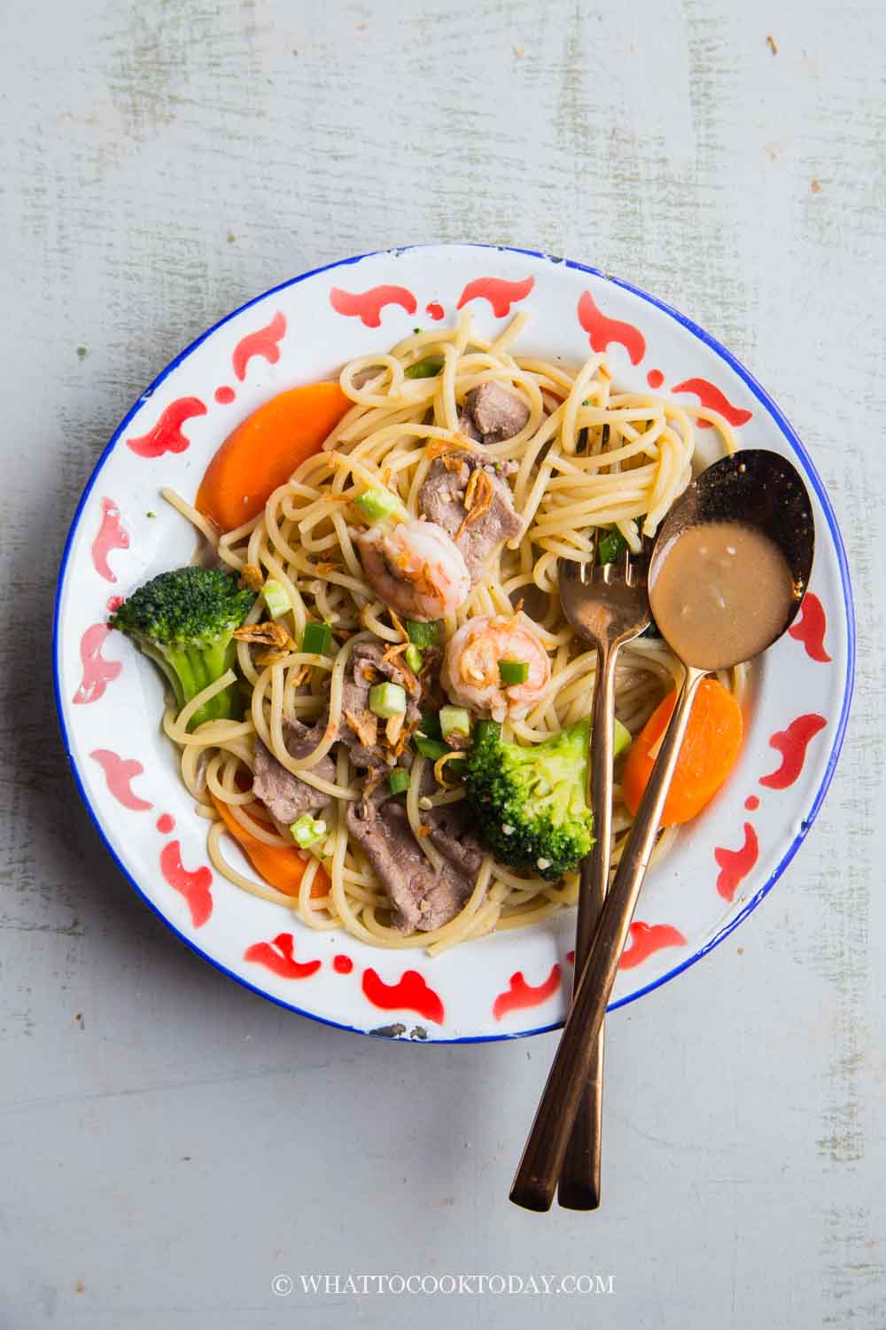 Mie Godog/ Mie Rebus Jawa (Javanese Boiled Noodle Soup)