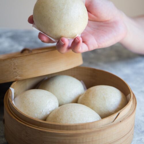 Sourdough Steamed Buns (Bao/Mantou)