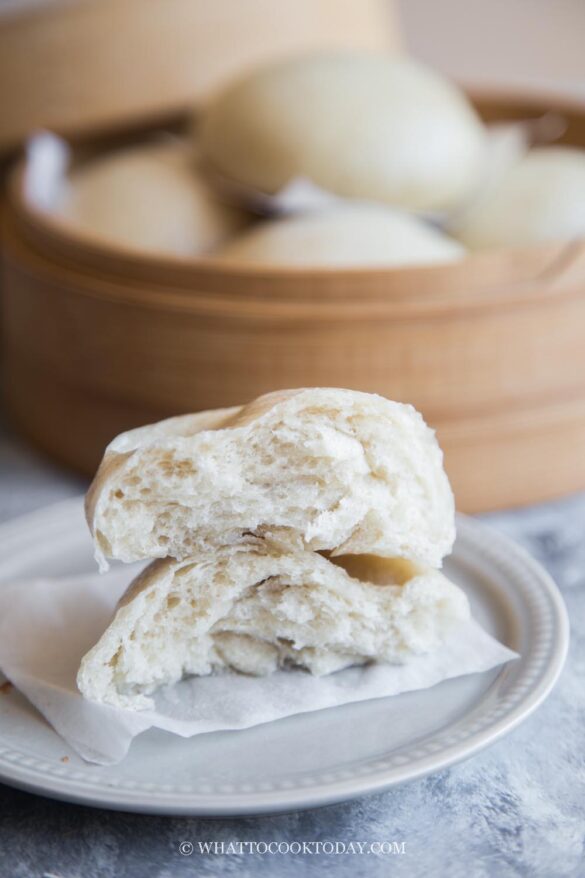 Sourdough Steamed Buns (Bao/Mantou)