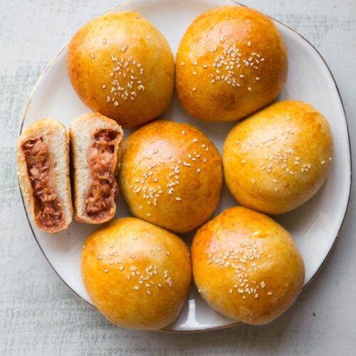 Baked Char Siu Bao (Chinese BBQ Pork Bun)