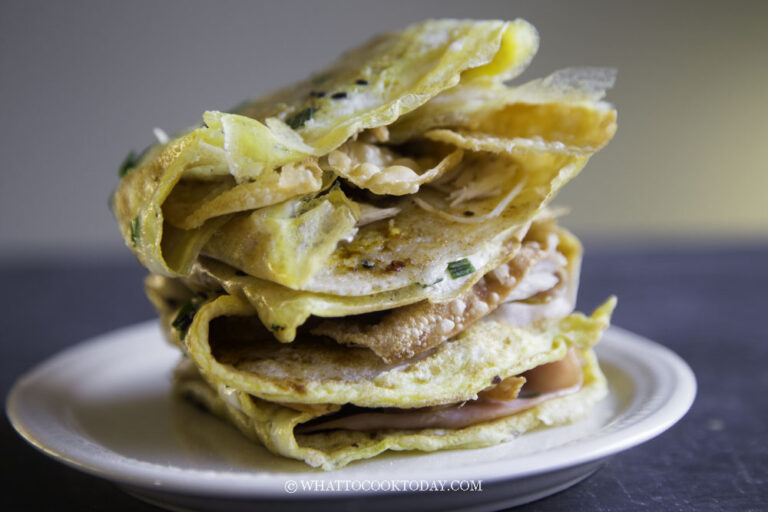 Jian Bing Guo Zi (Chinese Breakfast Crepes)