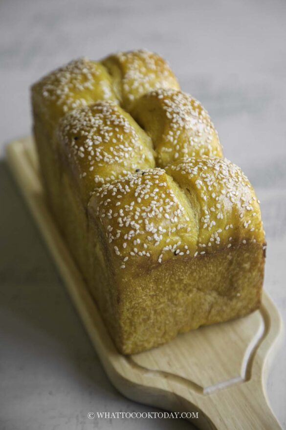 Sourdough Pumpkin Shokupan (with Sweet Stiff Starter)