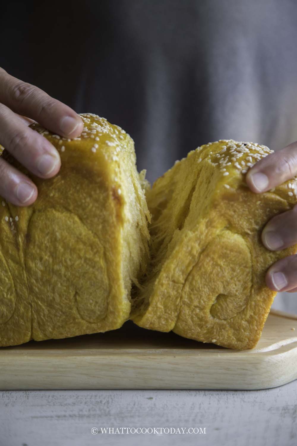 Sourdough Pumpkin Shokupan (with Sweet Stiff Starter)