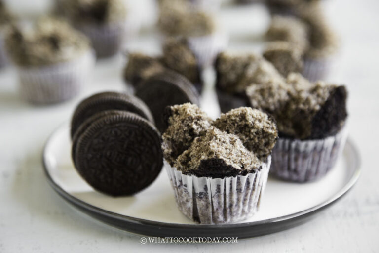 Oreo Huat Kueh/Kuih (Oreo Steamed Cupcakes)