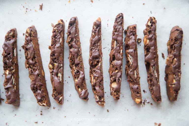 Jewish Chocolate Almond Mandel Bread (Mandelbrot/Kamishbrot)