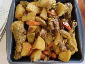 Macau-style Portuguese Coconut Chicken (Po Gwok Gai)