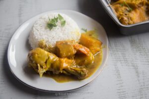 Macau-style Portuguese Coconut Chicken (Po Gwok Gai)