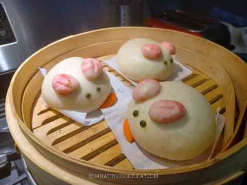 The Year of Rabbit Steamed Buns / Baozi