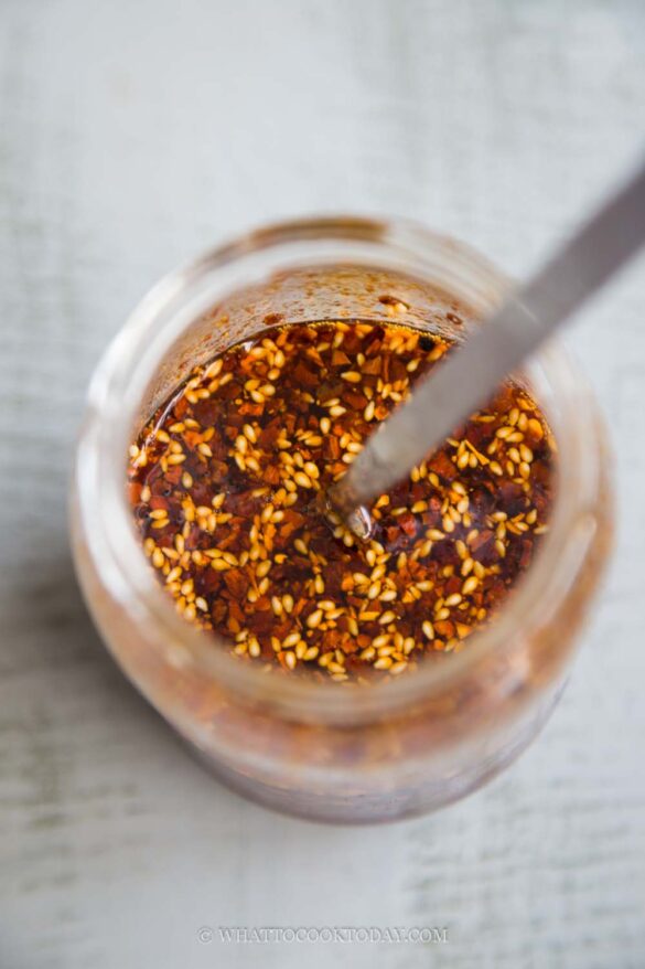 How To Make Chinese Chili Oil (辣椒油)