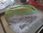 Pandan Donut Loaf Cake