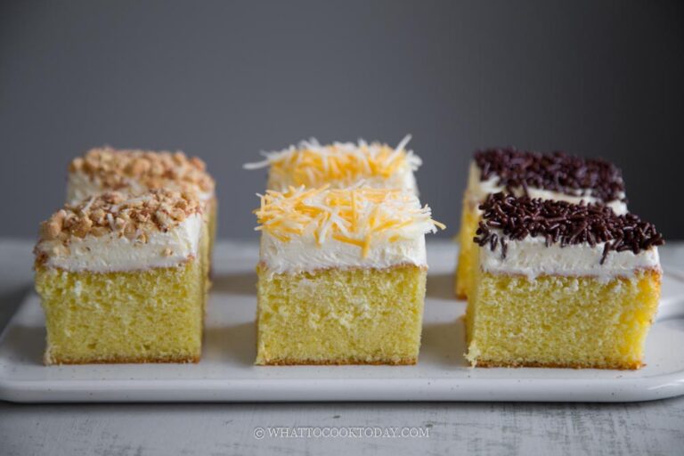 Bolu Jadul (Old-School Buttercream Cake Slices)