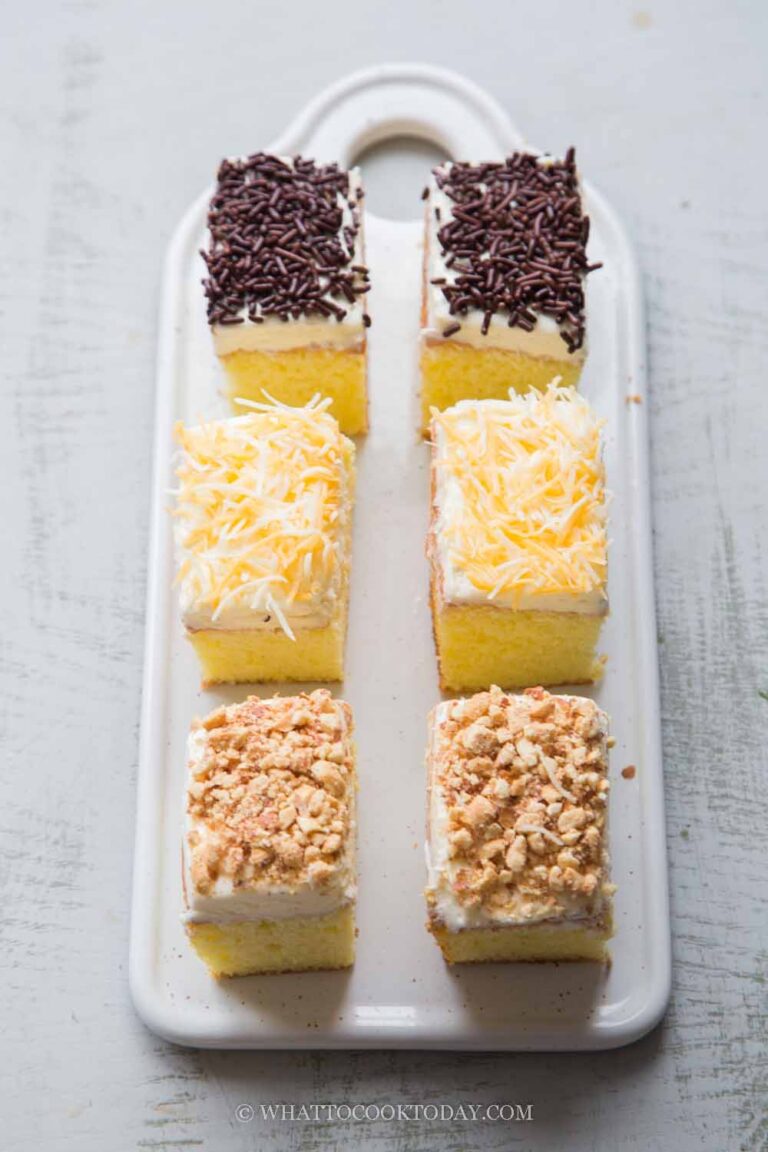 Bolu Jadul (Old-School Buttercream Cake Slices)