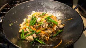 Fried Mee Suah (Mee Suah Goreng)