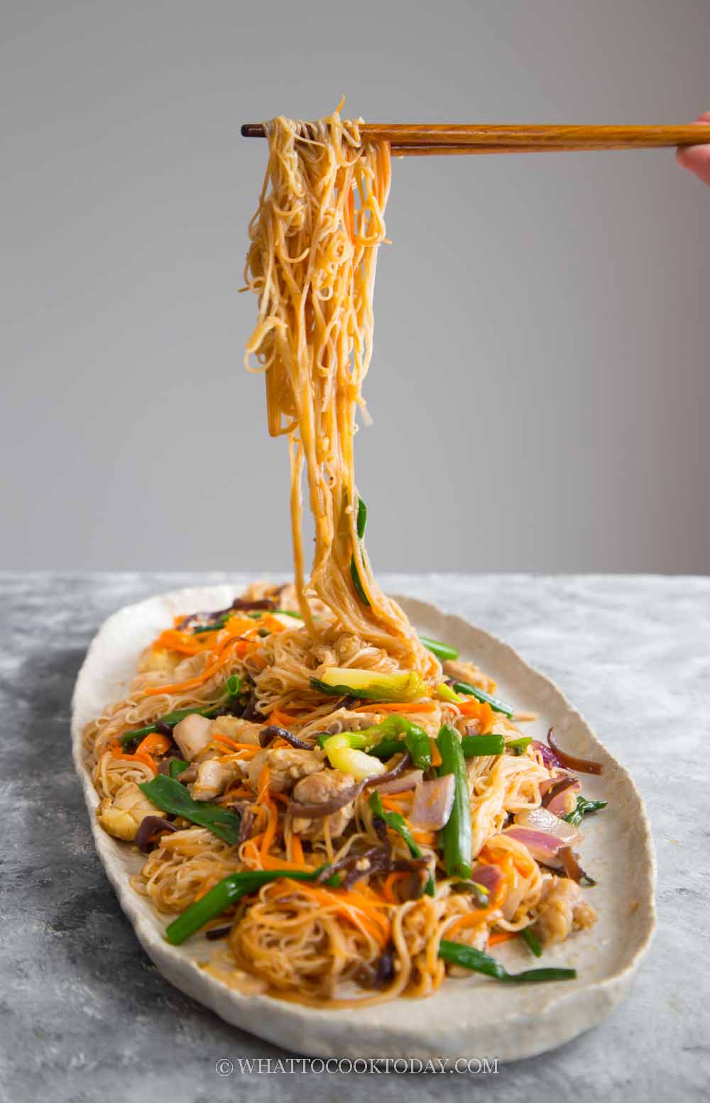Fried Mee Suah (Mee Suah Goreng)