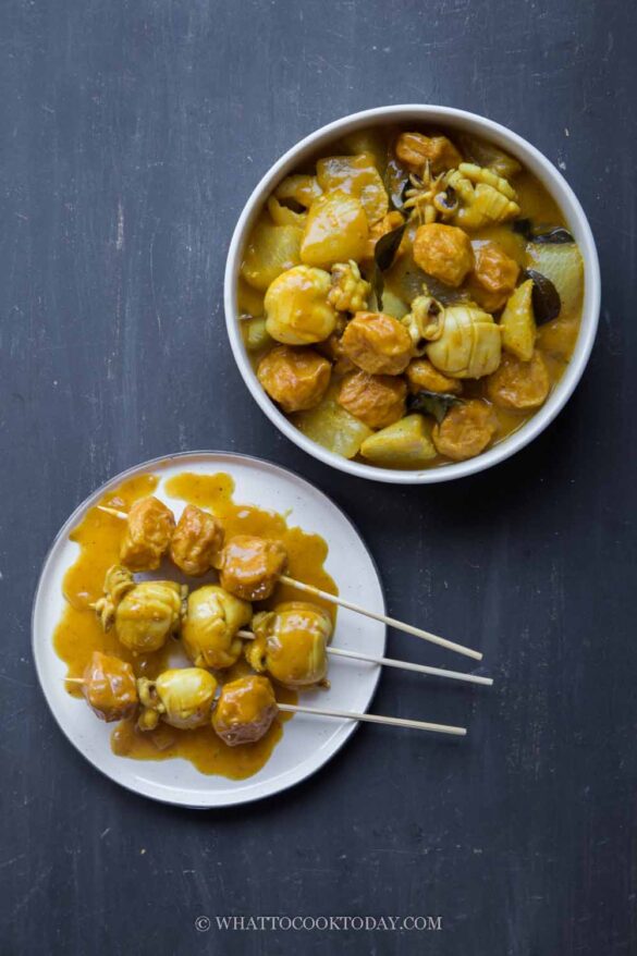 Hong Kong Curry Fish Balls
