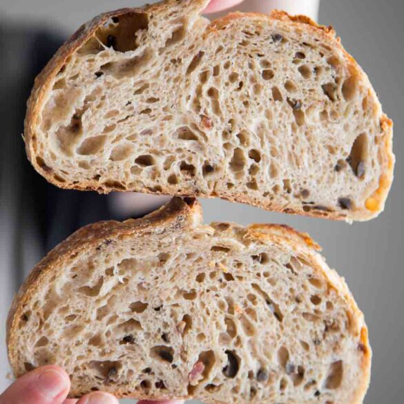 Pandan Choux Au Craquelin (with Coconut Pastry Cream)