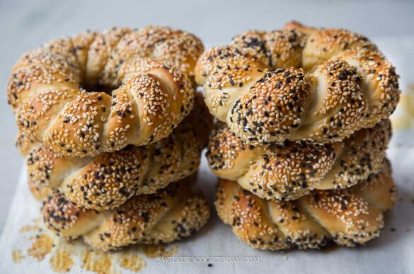 Turkish Simit Bread (Sponge Method)