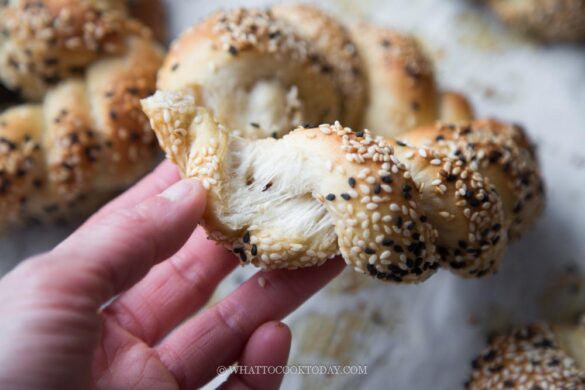 Turkish Simit Bread (Sponge Method)