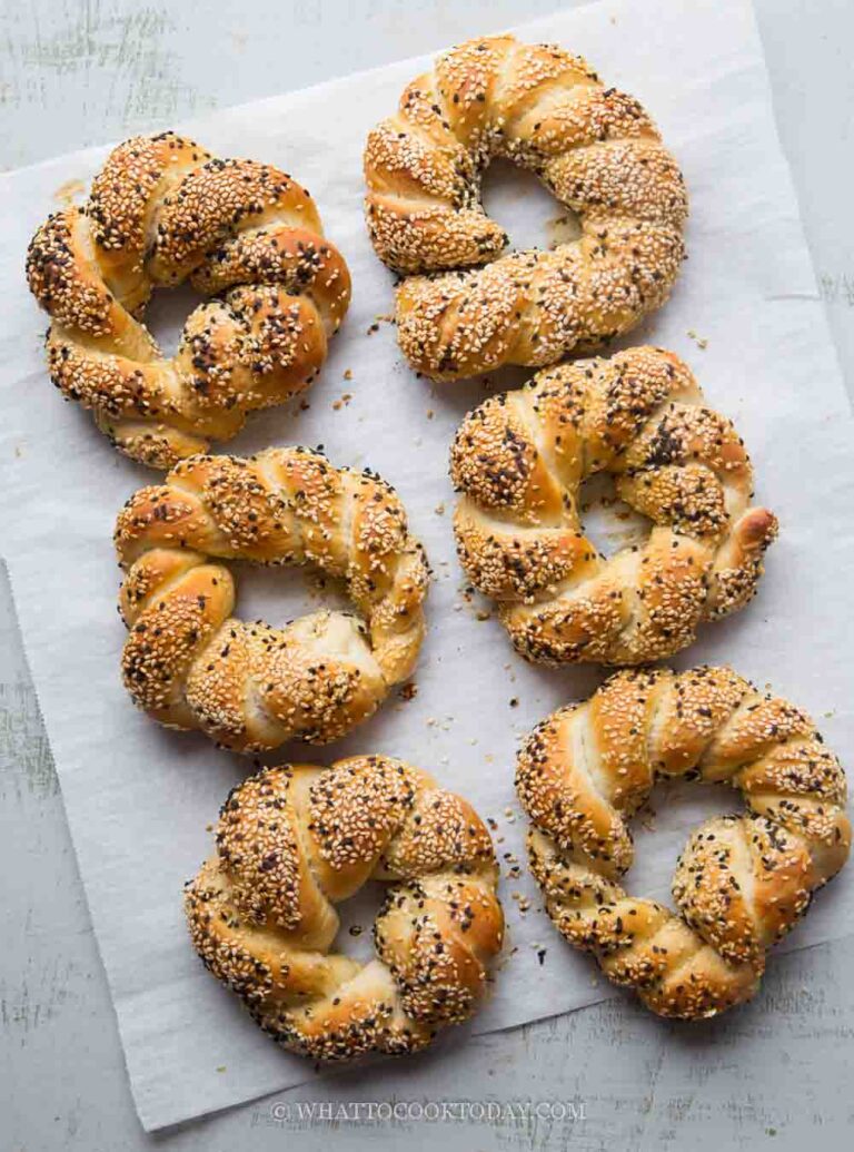Turkish Simit Bread (Sponge Method)
