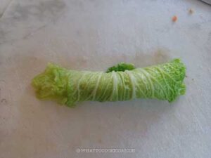Chinese Steamed Stuffed Cabbage Rolls