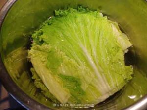 Chinese Steamed Stuffed Cabbage Rolls