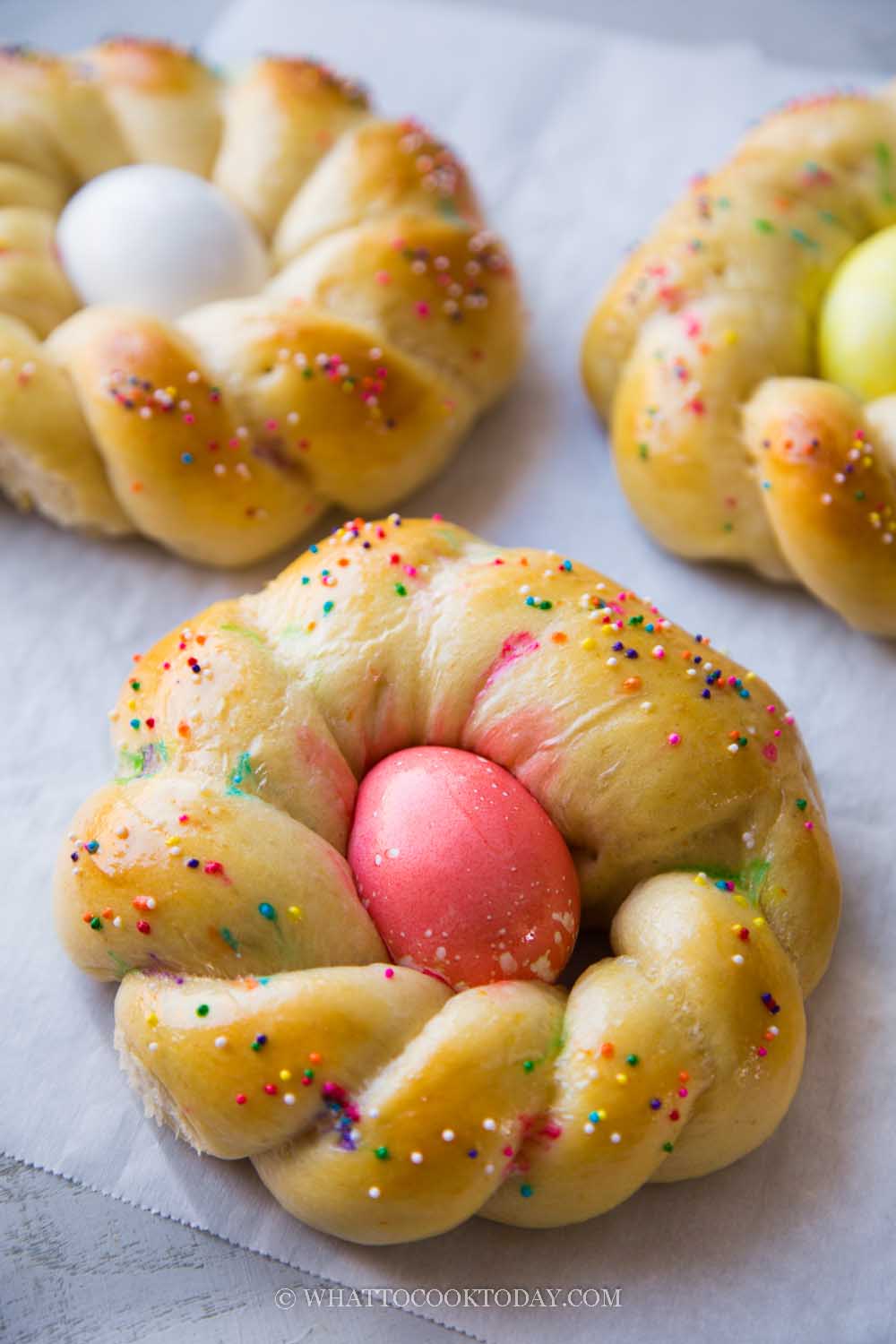 Pane Di Pasqua (Italian Easter Bread) - Tangzhong