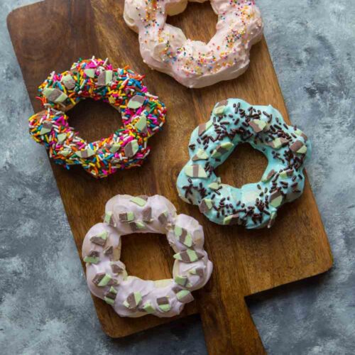 Baked Japanese Mochi Donut (Pon De Ring)