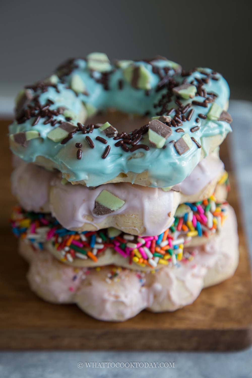 Baked Japanese Mochi Donut (Pon De Ring)