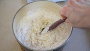 Korean Sesame Mochi Bread