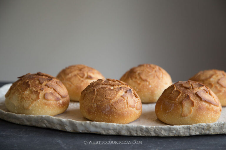 Soft Dutch Crunch Bread/ Tiger Bread (Tijgerbrood)