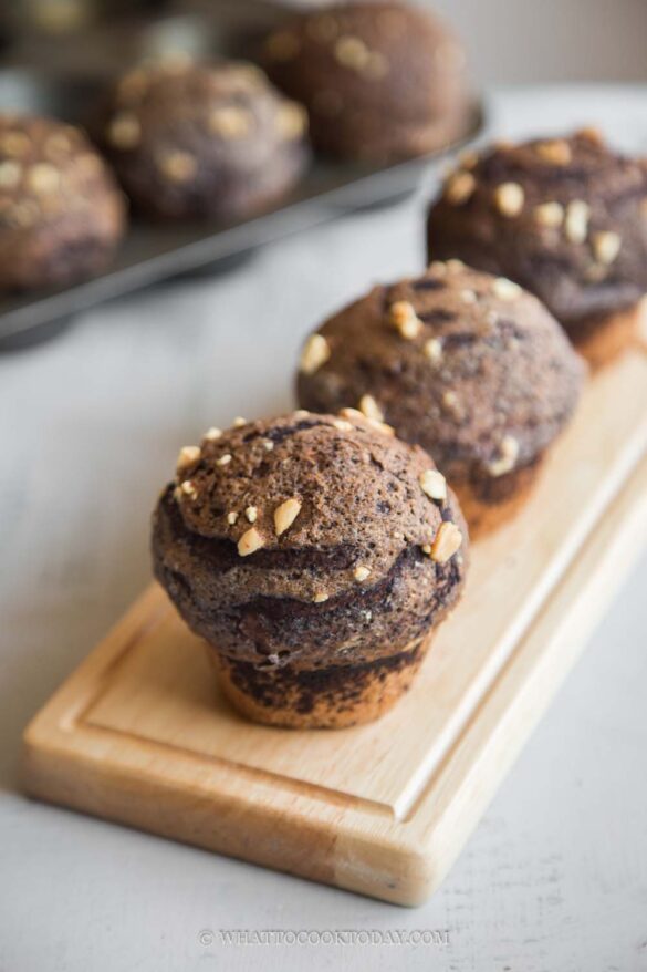 Chocolate Oreo Mushroom-Shaped Bun