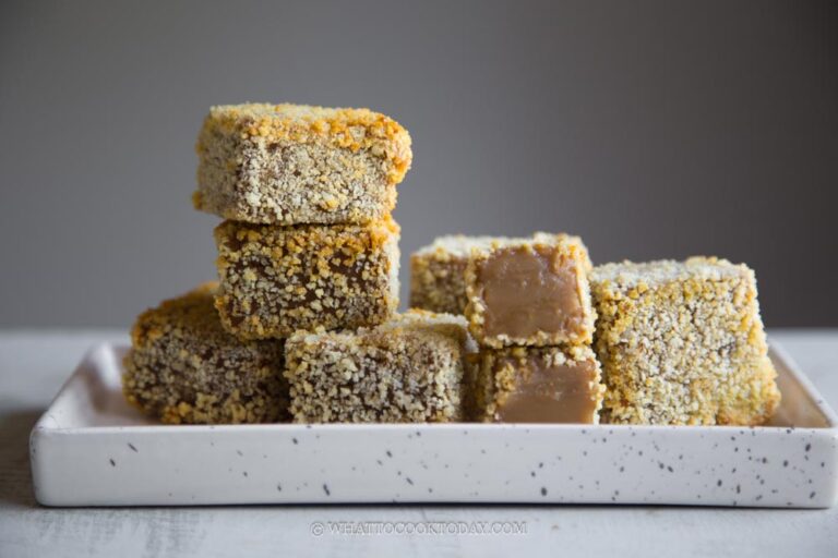Chinese Fried Milk (White Coffee Flavor and Air-Fryer version)